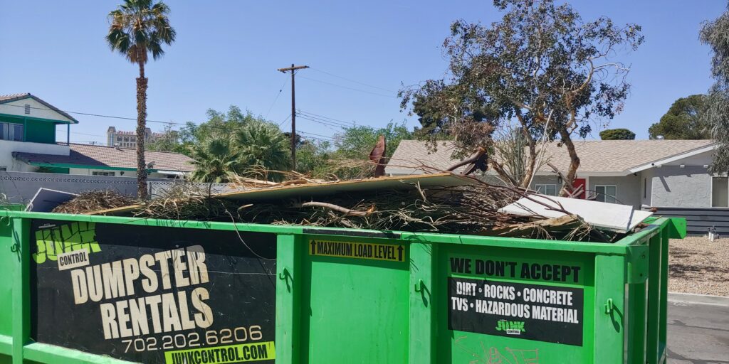 15 Yard Dumpster Rentals: Vegas Dumpsters - Junk Control