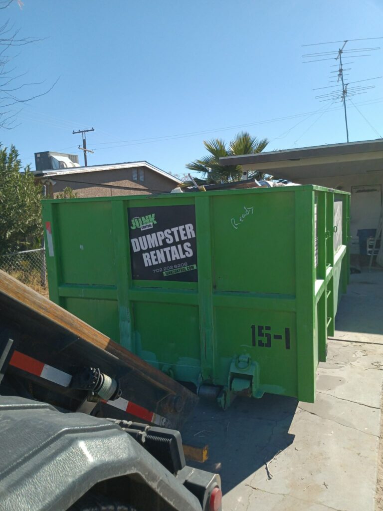 Roll Off Dumpsters In Henderson: Vegas Dumpsters - Junk Control