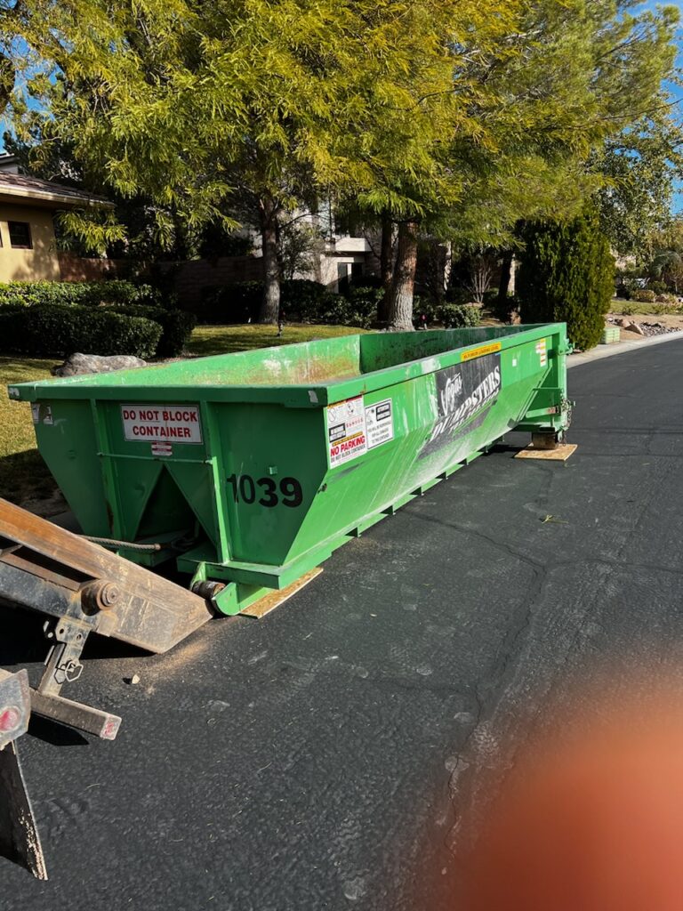 Roll Off Dumpsters For Tile: Vegas Dumpsters - Junk Control
