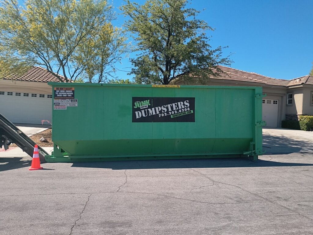 40-Yard Dumpster Rentals In Summerlin: Vegas Dumpsters - Junk Control